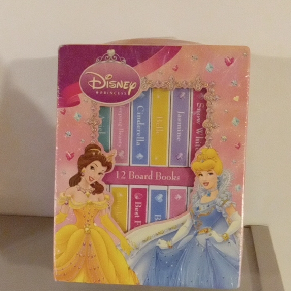 Disney | Toys | Disney Princess Board Books Set New | Poshmark